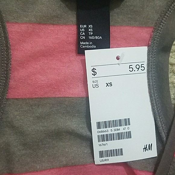 H&M | Tops | Brand New H M Tank | Poshmark